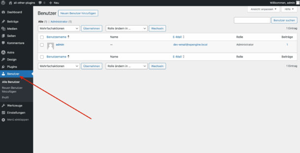 WordPress Backend - Leitfaden zum WordPress Admin-Bereich